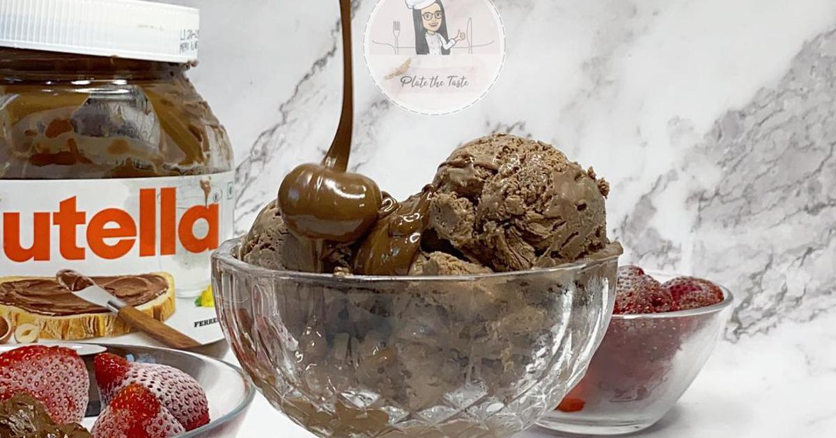Nikad jednostavniji recept za savršeni Nutella sladoled! Ima dva ...
