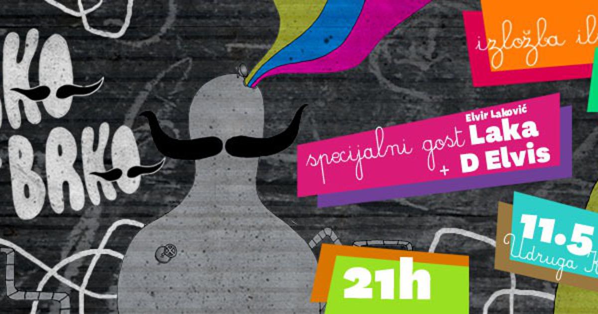 Posjetite izložbu ilustracija "Brko vs. Brko" - Miss7.24sata.hr