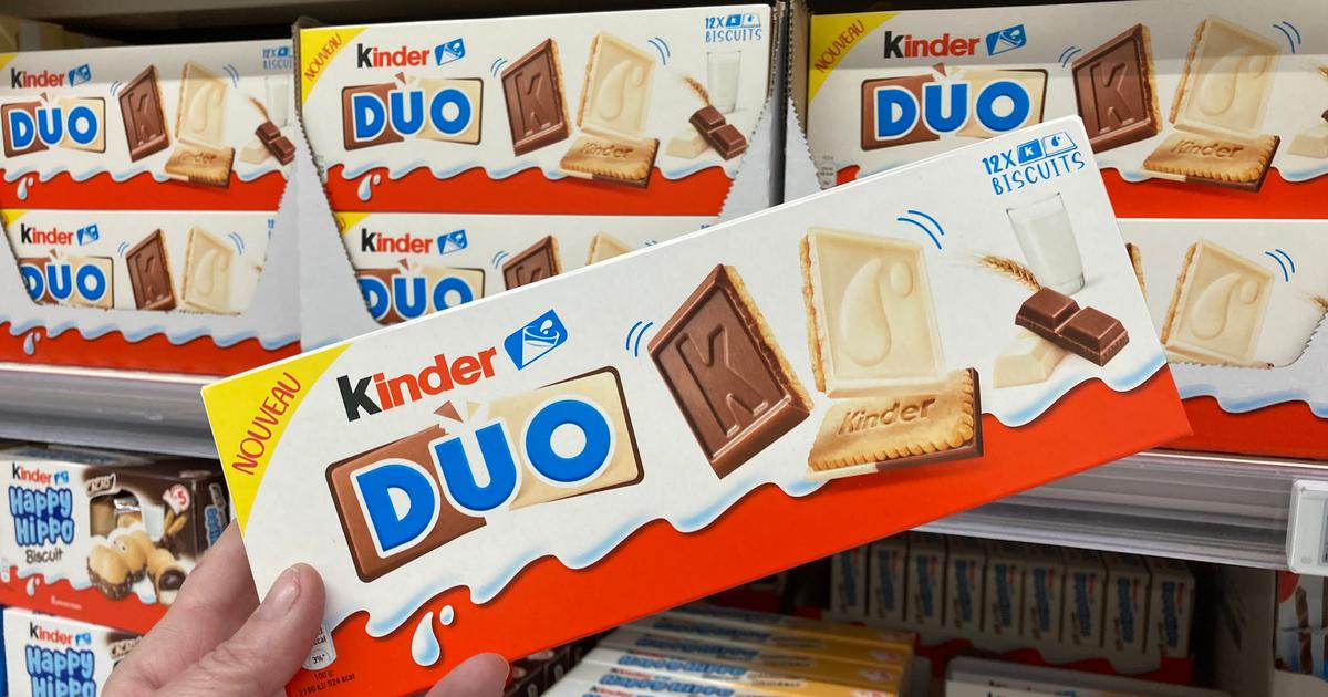 Slatka čarolija iz Ferrera: Kinder Duo keksi preliveni mliječnom i ...