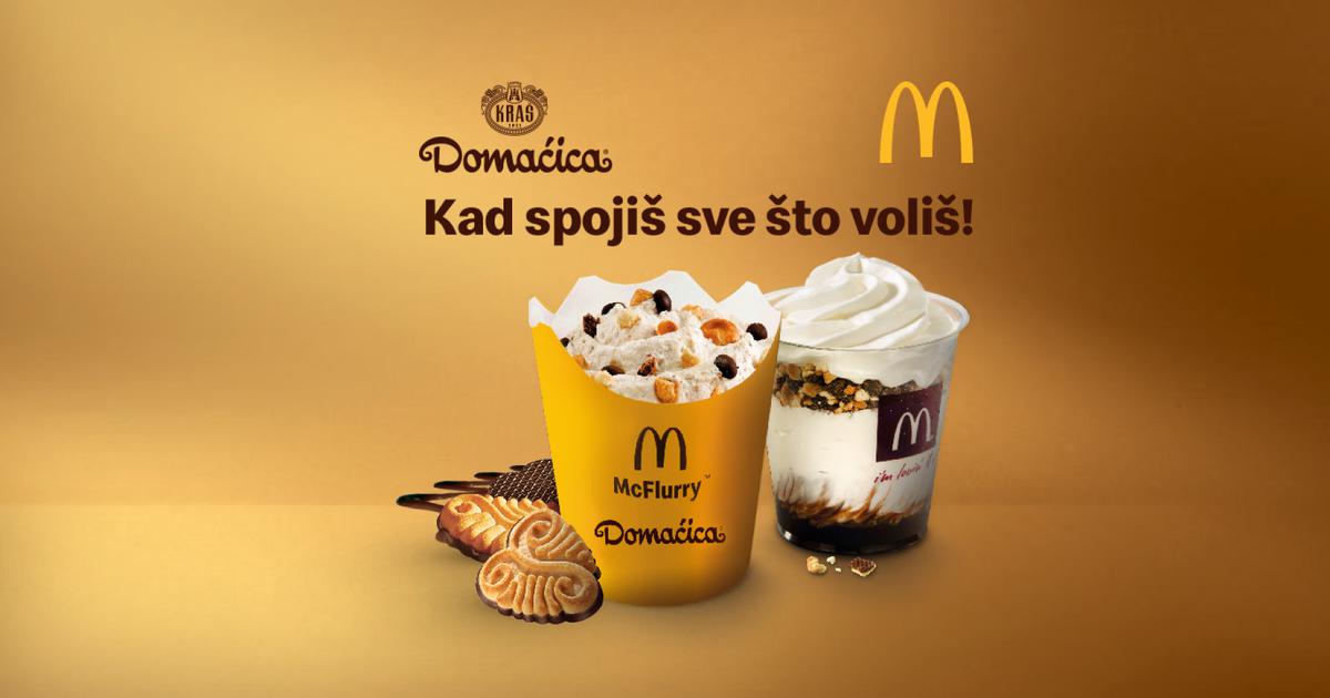 Mljac! U McDonald's su stigle nove verzije McSundae Deluxe i McFlurry ...